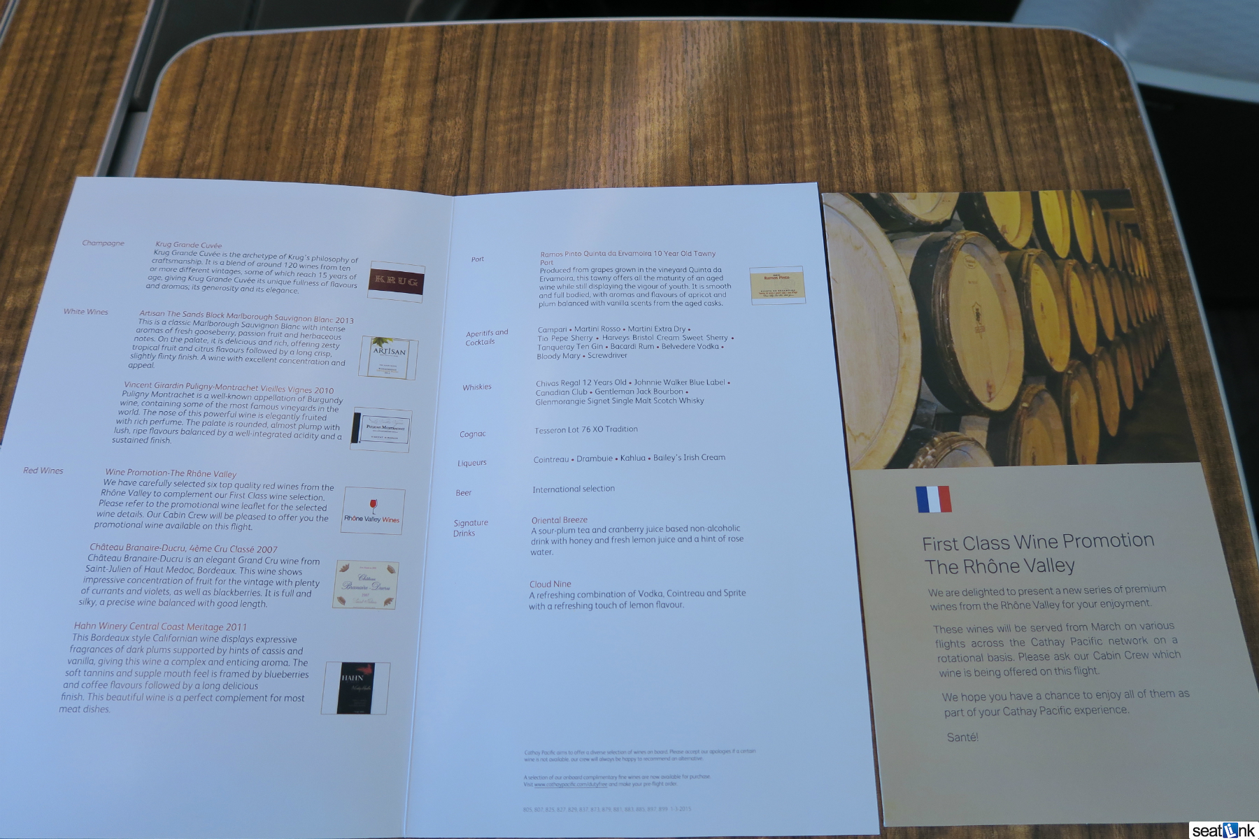 Cathay Pacific First Class, Los Angeles (LAX) to Hong Kong (HKG) Seat ...