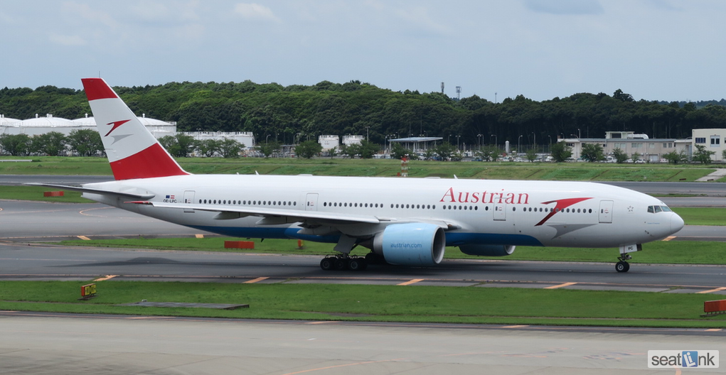Austrian Airlines Boeing 777 200 200ER Seating Chart Updated April